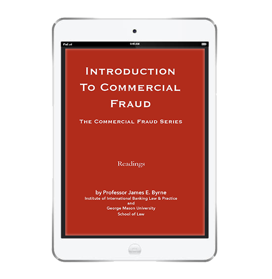 Introduction to Commercial Fraud Book | IIBLP Shop